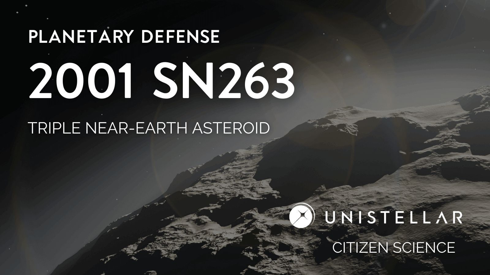 Detect a Triple Near-Earth Asteroid with your eVscope! - UNISTELLAR