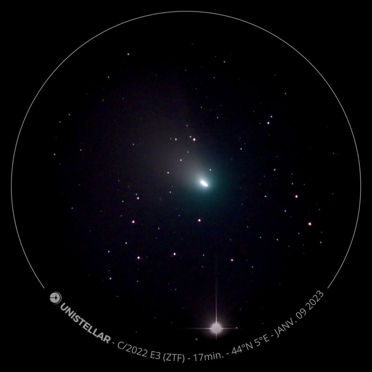 Comet E3 Could Outburst As It Approaches the Sun - UNISTELLAR