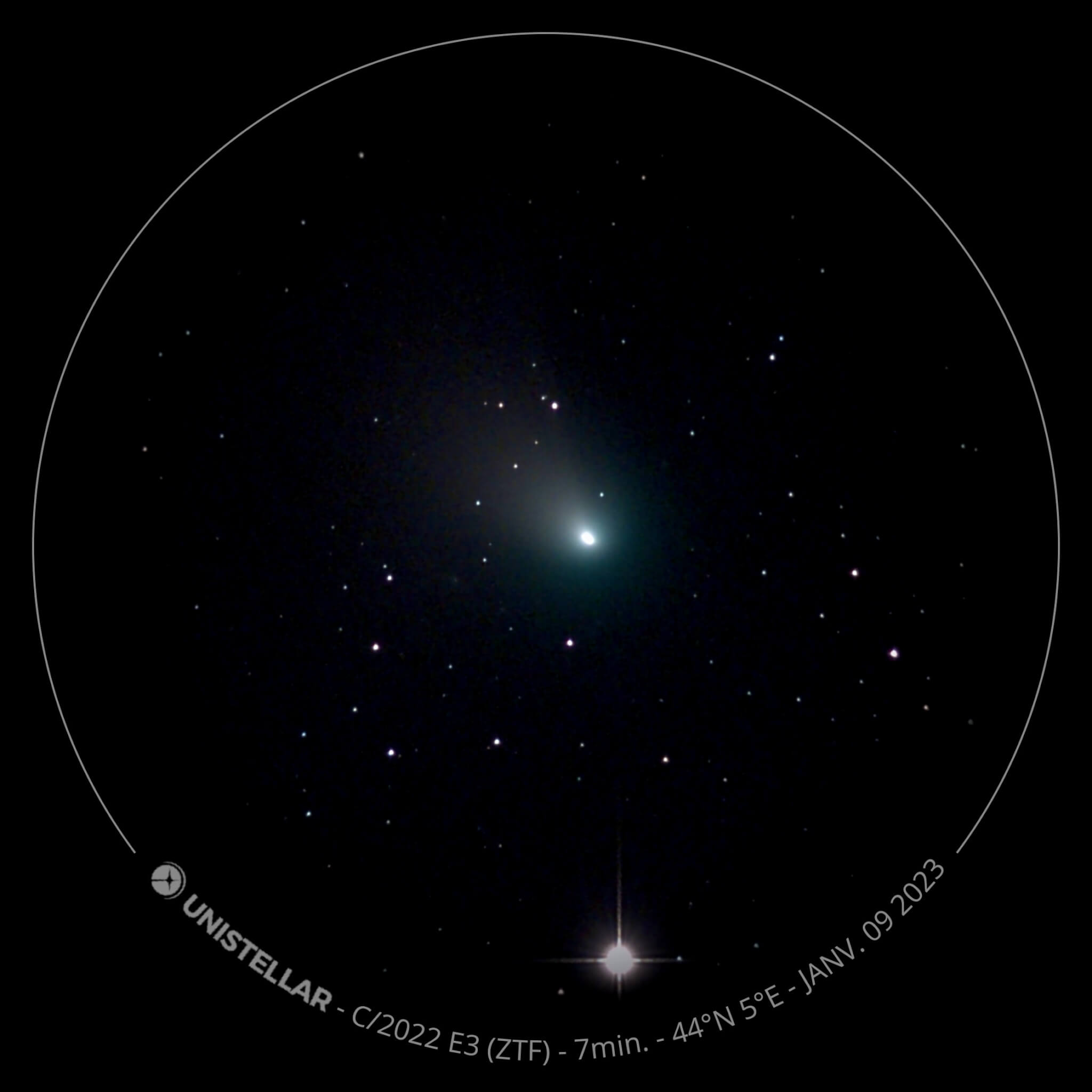 Comet E3 Could Outburst As It Approaches the Sun - UNISTELLAR